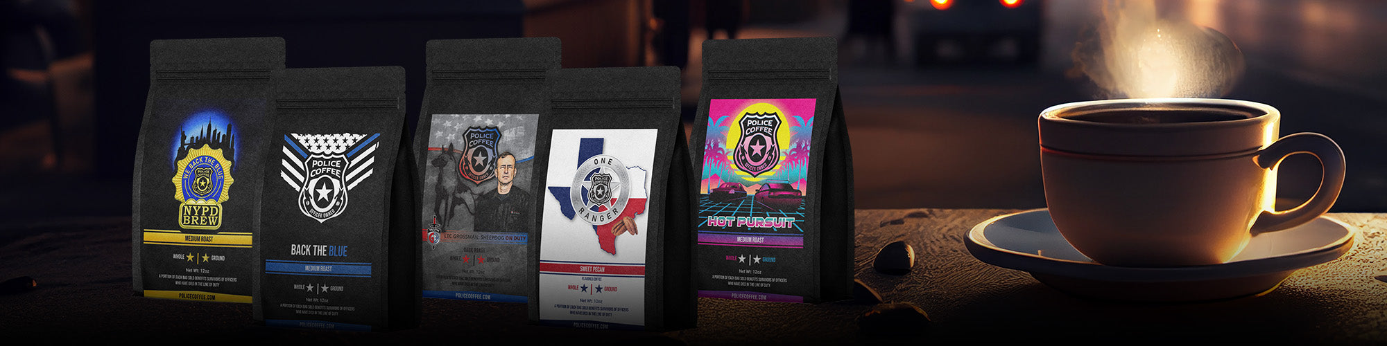 Police Coffee Five-0 Cocoa – Police Coffee Company